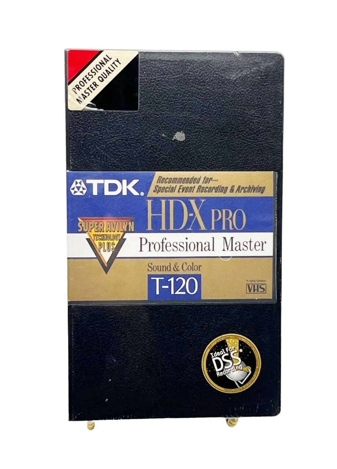 TDK HD-X Pro T-120 Professional Master Grade Blank VHS Video Tape NEW SEALED · Whatnot: Buy ...