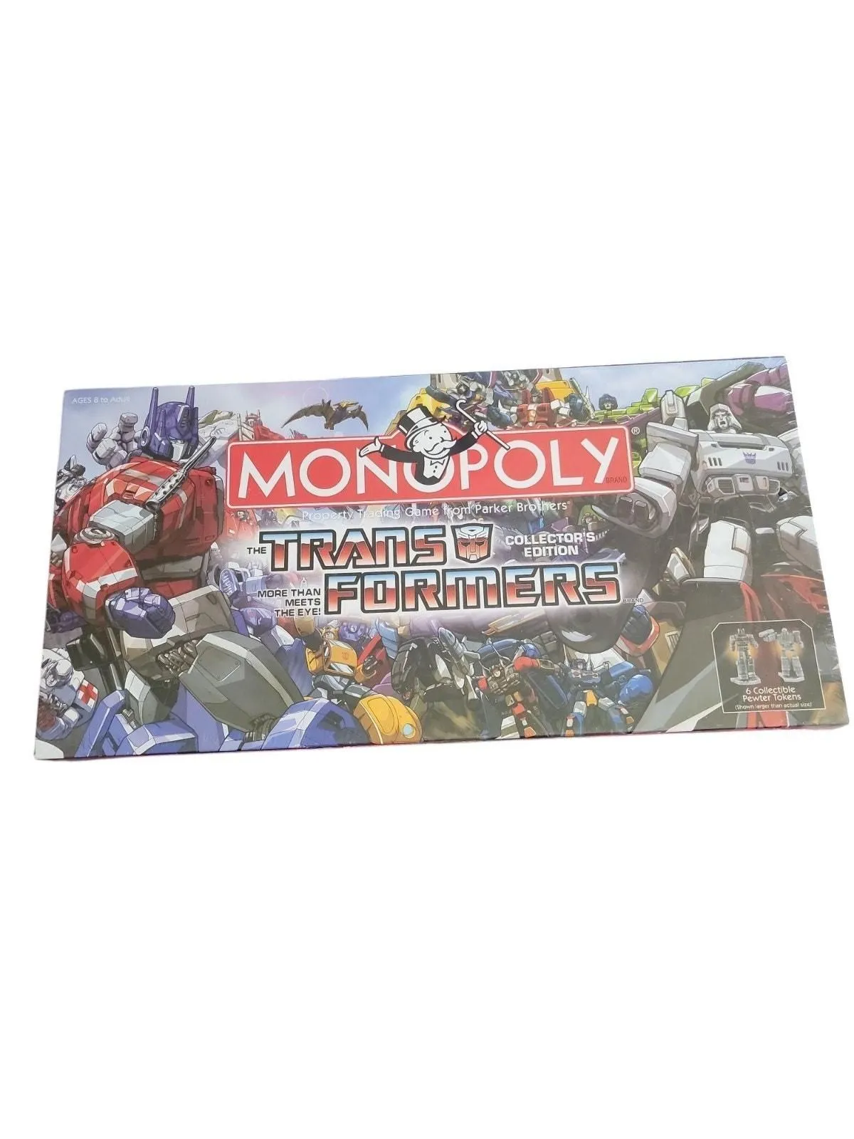 2007 TRANSFORMERS COLLECTORS EDITION MONOPOLY BOARD GAME COMPLETE ...