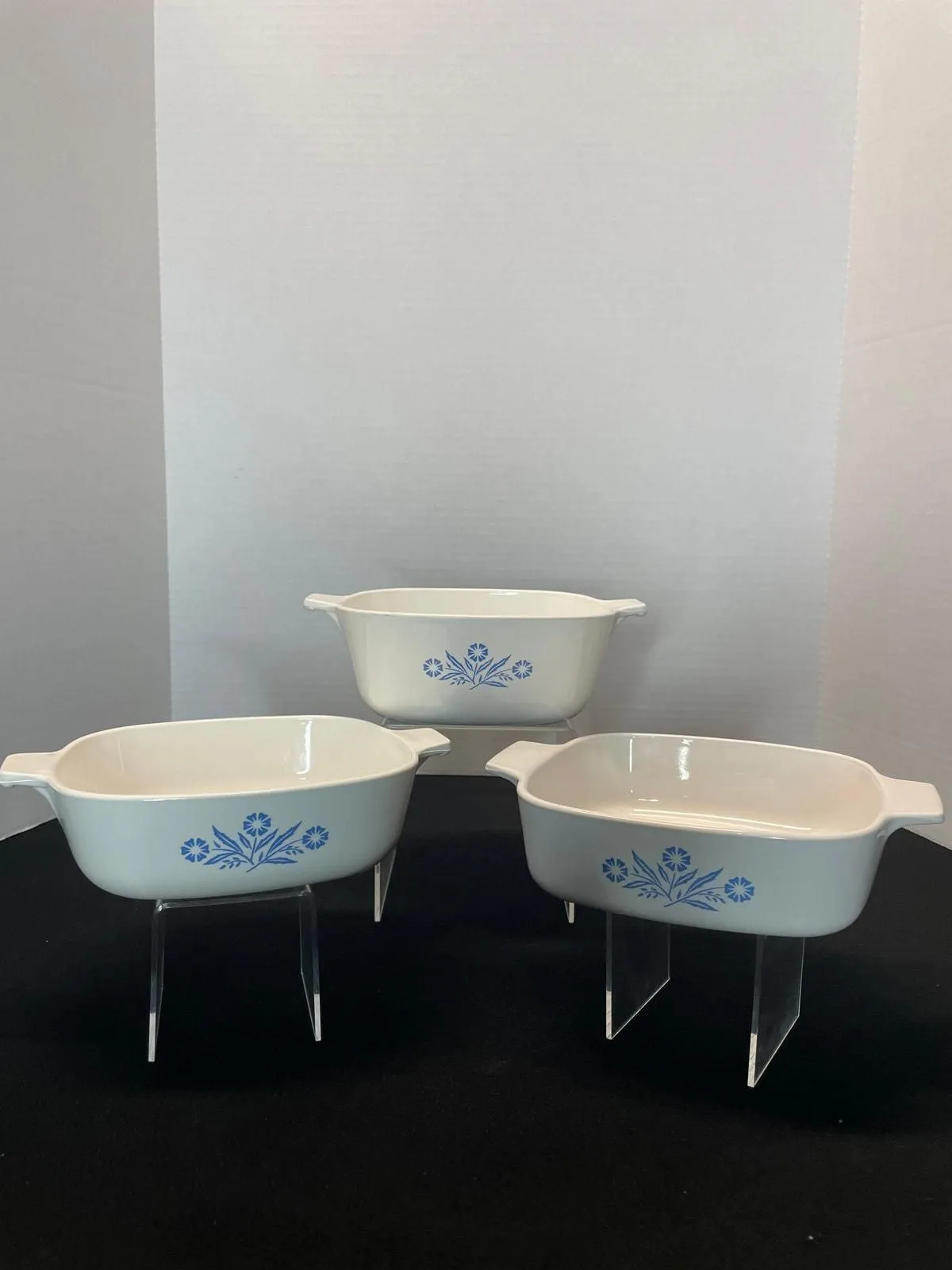 CORNING WARE 3 pieces Blue Cornflower · Whatnot: Shop, Sell, Connect