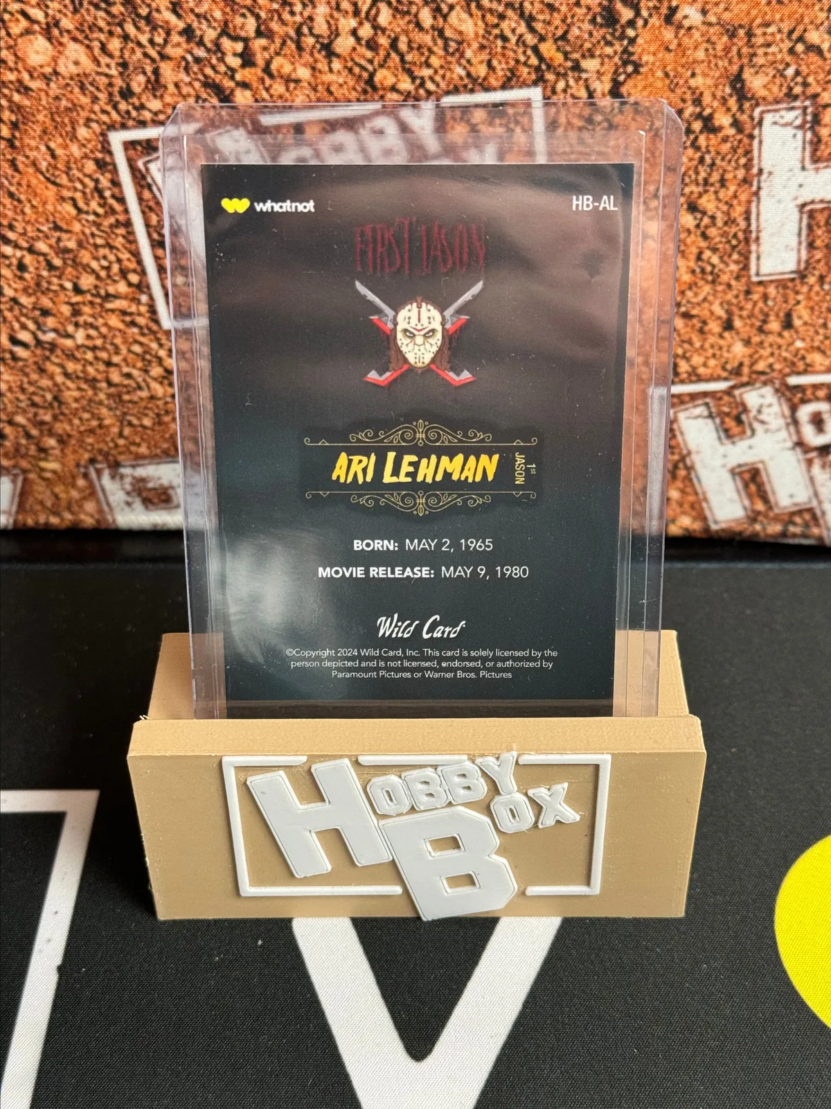 2024 Wild Card X Hobby Box Ari Lehman Matte Black 1st Jason Card /199 ...