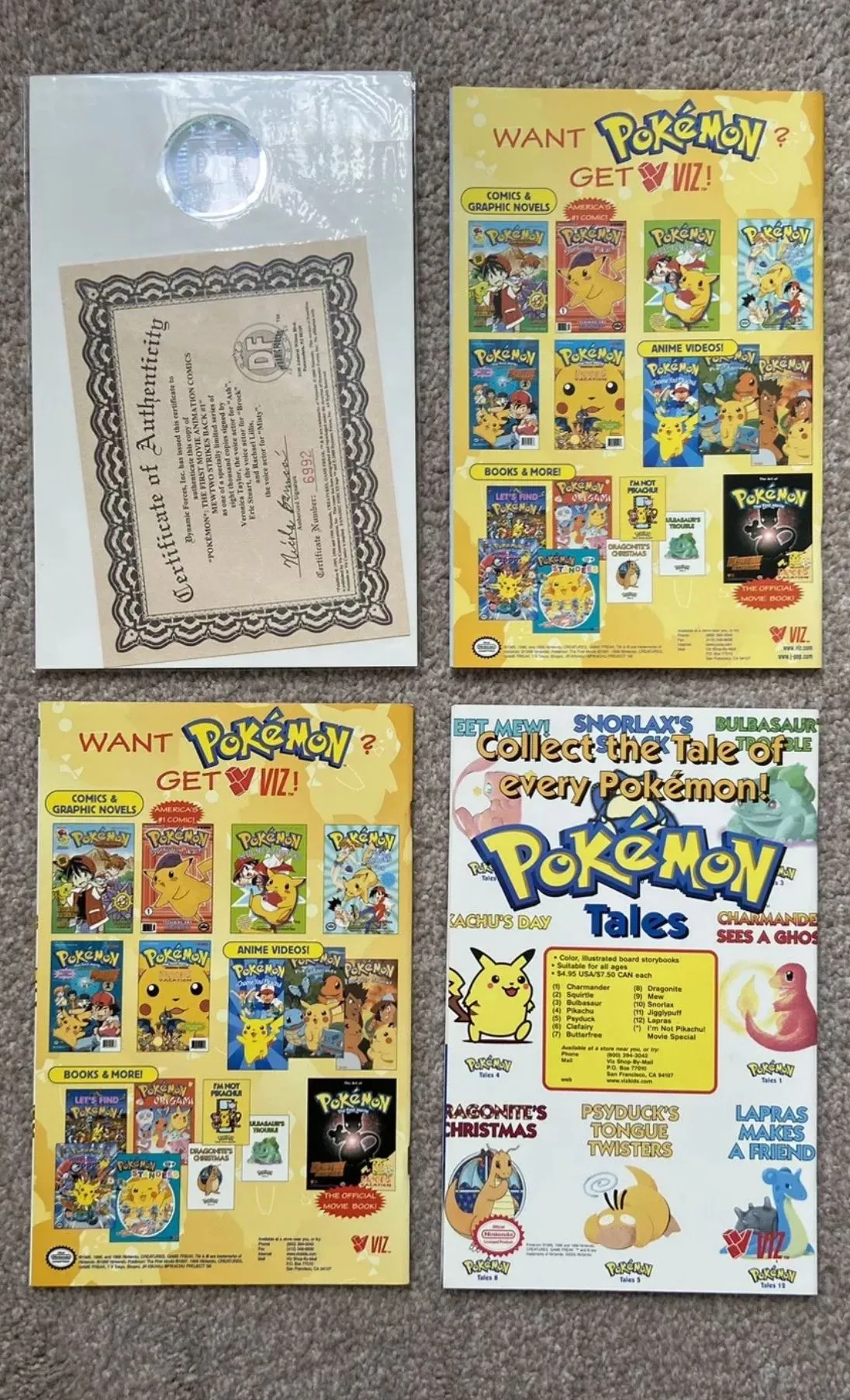 1999 Pokémon signed by the voice actors · Whatnot: Buy, Sell & Go Live