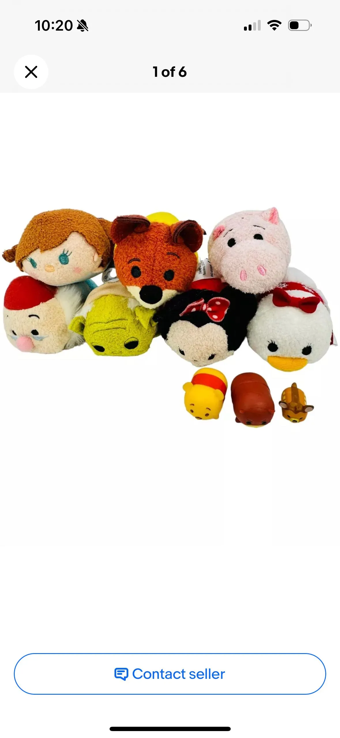 Disney Tsum Tsum Lot Of 10 Plush And Tiny Figures Mixed Characters ...