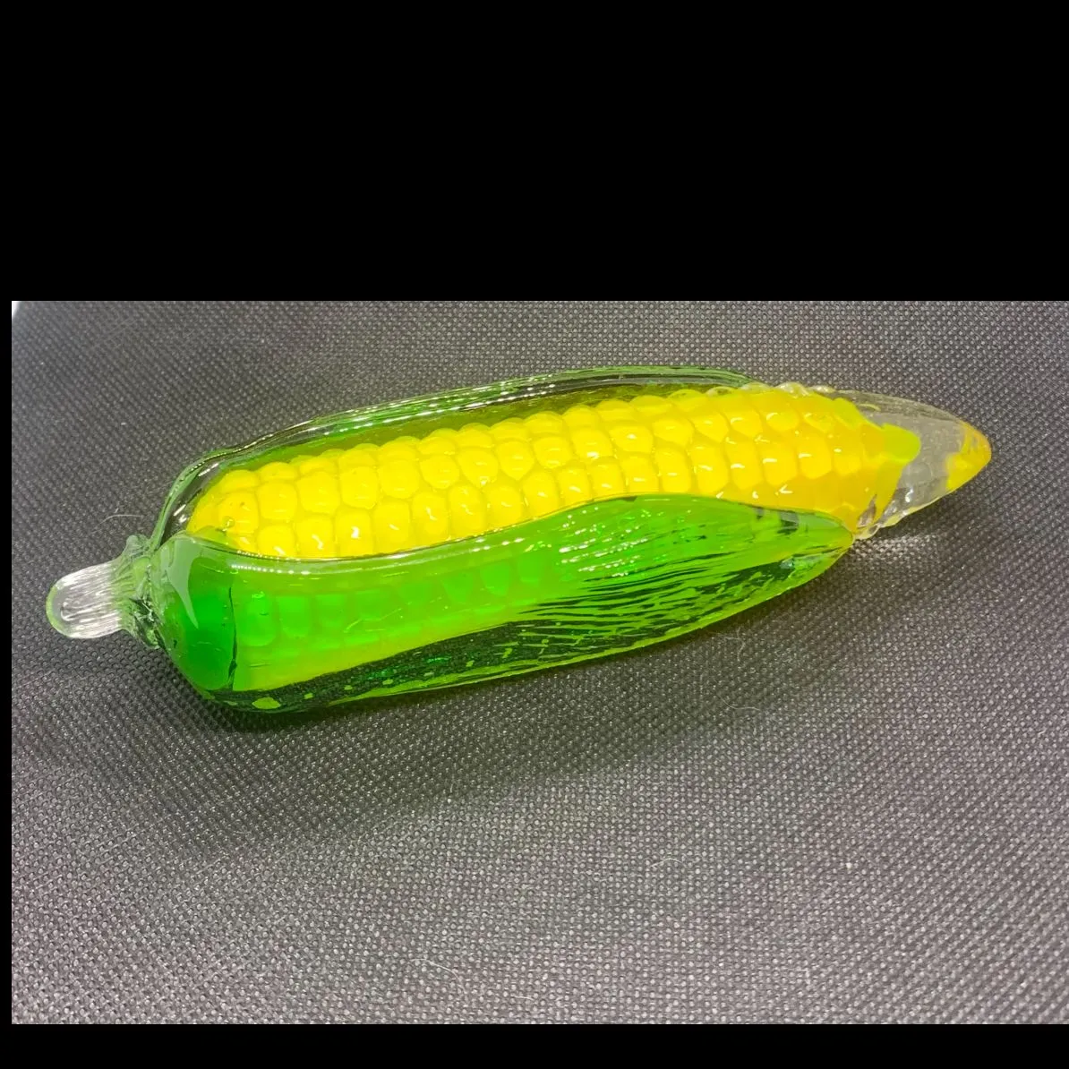 #222 Vtg Murano Style Blown Glass Corn on the Cob Vegetable · Whatnot ...