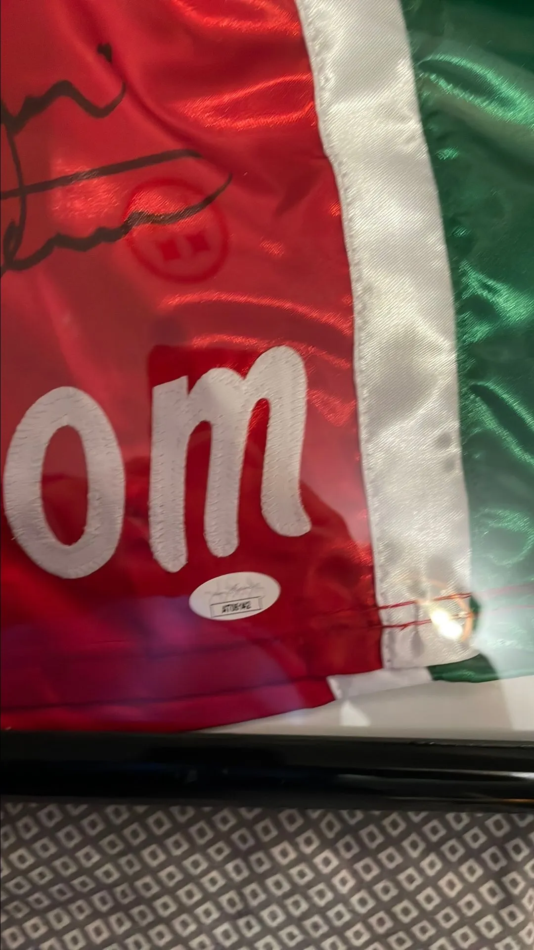 Ray Boom Boom Mancini autographed Boxing Trunks · Whatnot: Buy, Sell ...