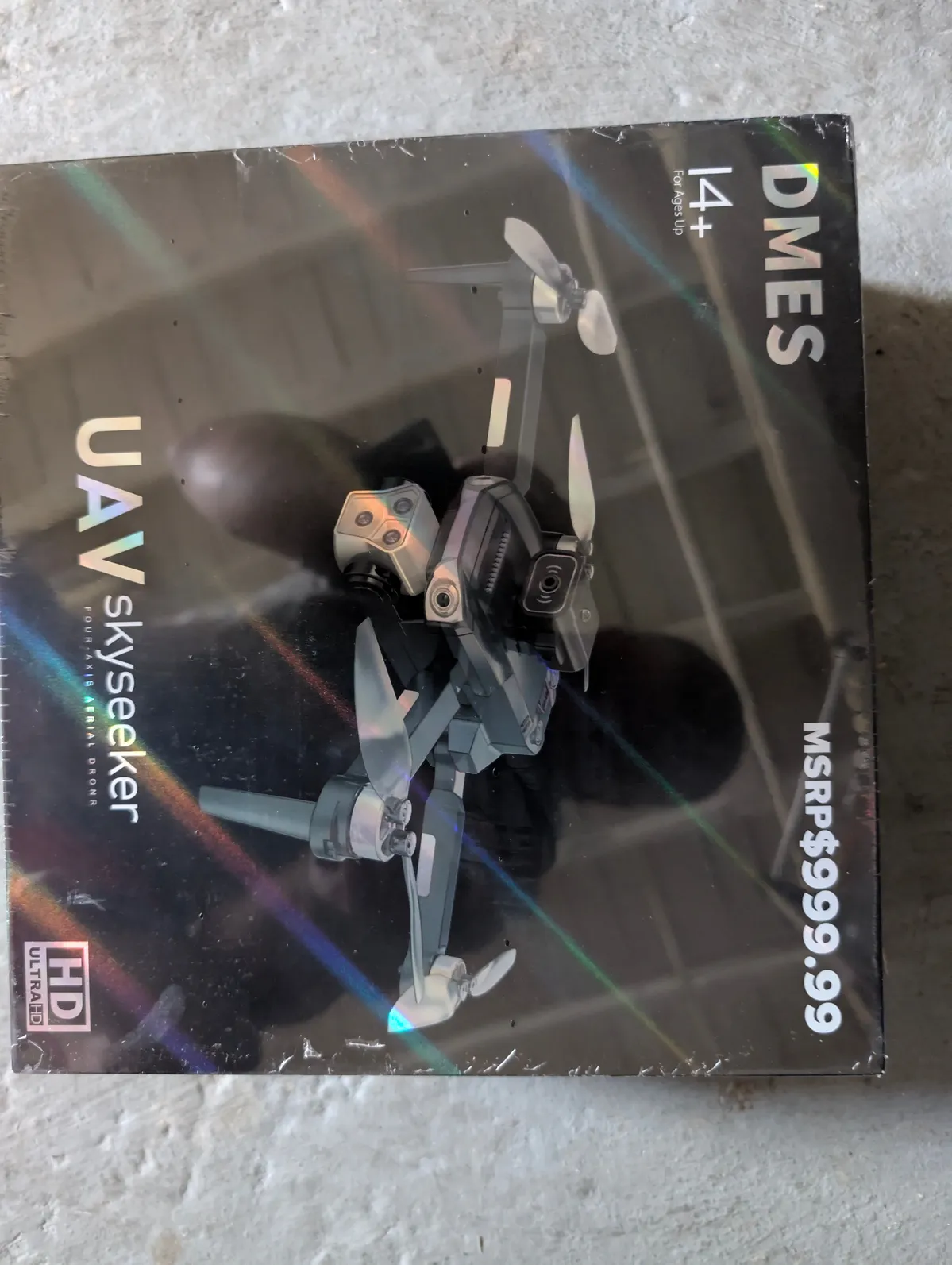 DMES P19-1 UAV SKYSEEKER FOUR-AXIS AERIAL DRONE · Whatnot: Shop, Sell ...