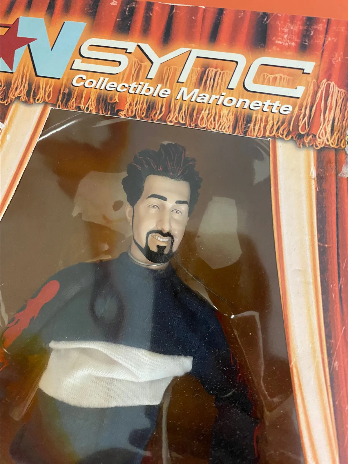 Vintage Joey Fatone NSYNC Marionette Action Figure Doll New In Box ...