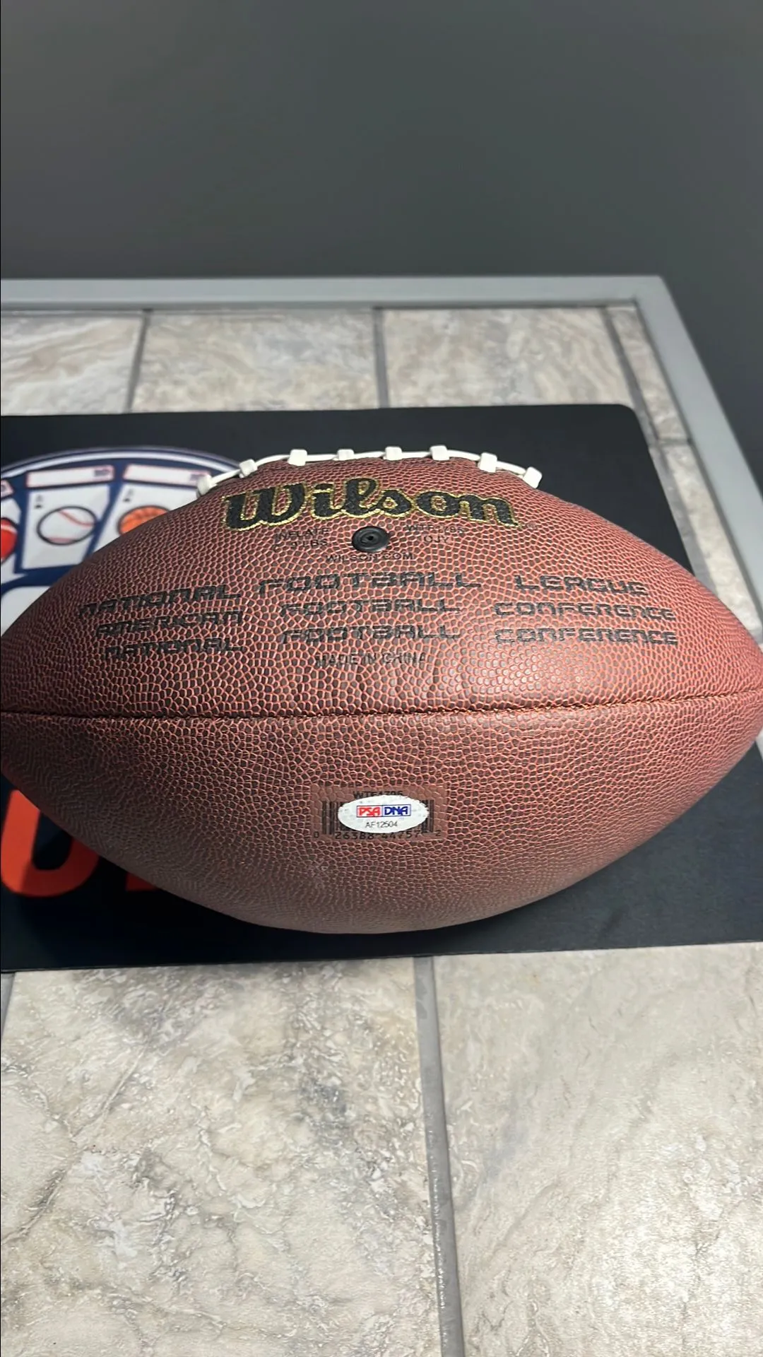 Parris Campbell (Wilson NFL)Autographed Football-Indianapolis Colts ...