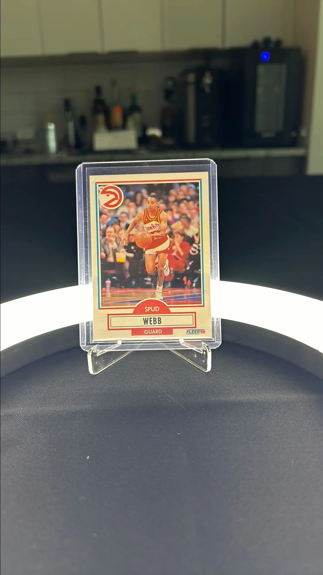 Spud Webb vintage 1990 fleer corporation basketball card · Whatnot: Buy ...