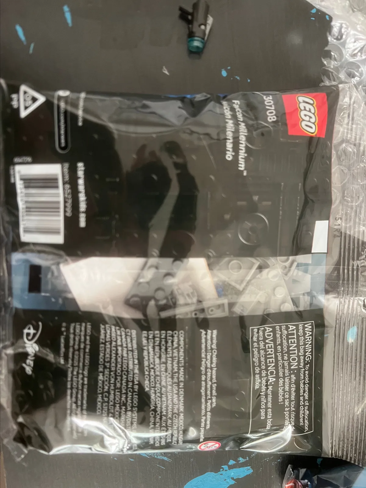 New unreleased millian falcon poly bag · Whatnot: Buy, Sell & Go Live