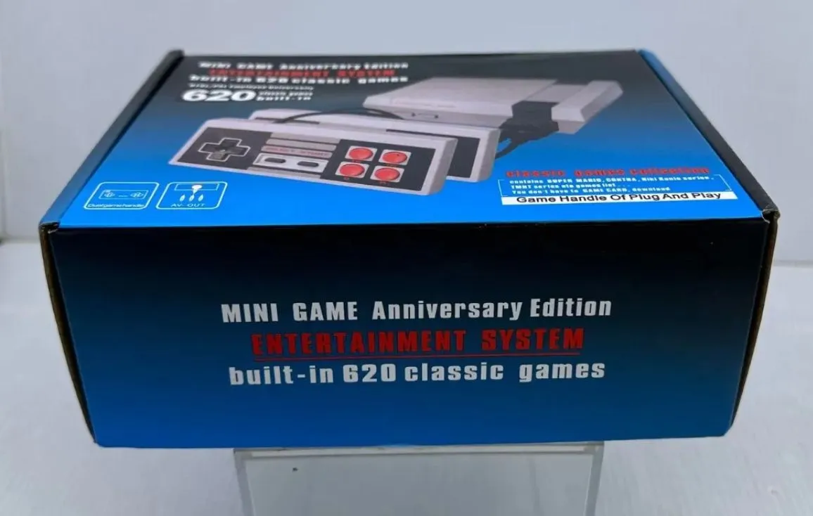 Mini Anniversary Entertainment System 620 Retro Games Plus 2 ...