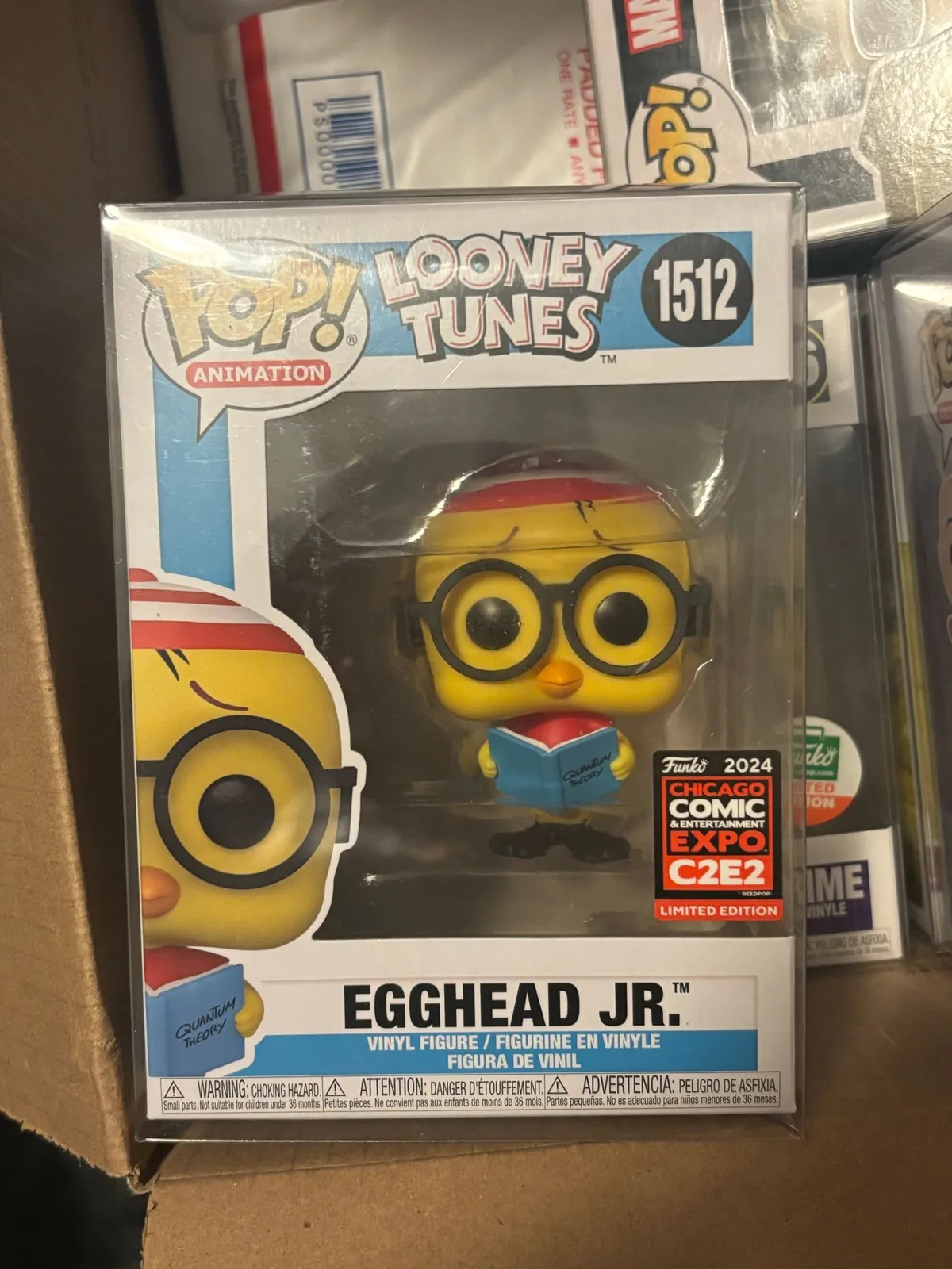 Egghead Jr. 1512 Con sticker · Whatnot: Shop, Sell, Connect