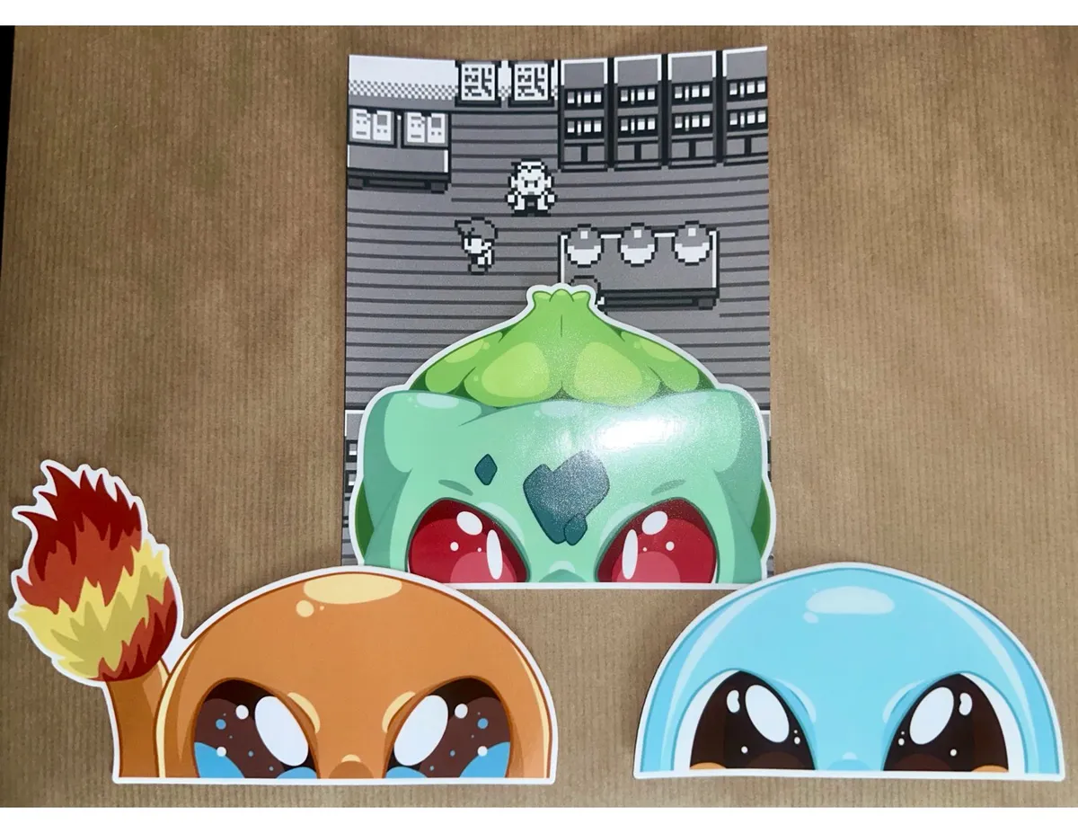 Bulbasaur Peeker Car Decal · Whatnot: Buy, Sell & Go Live