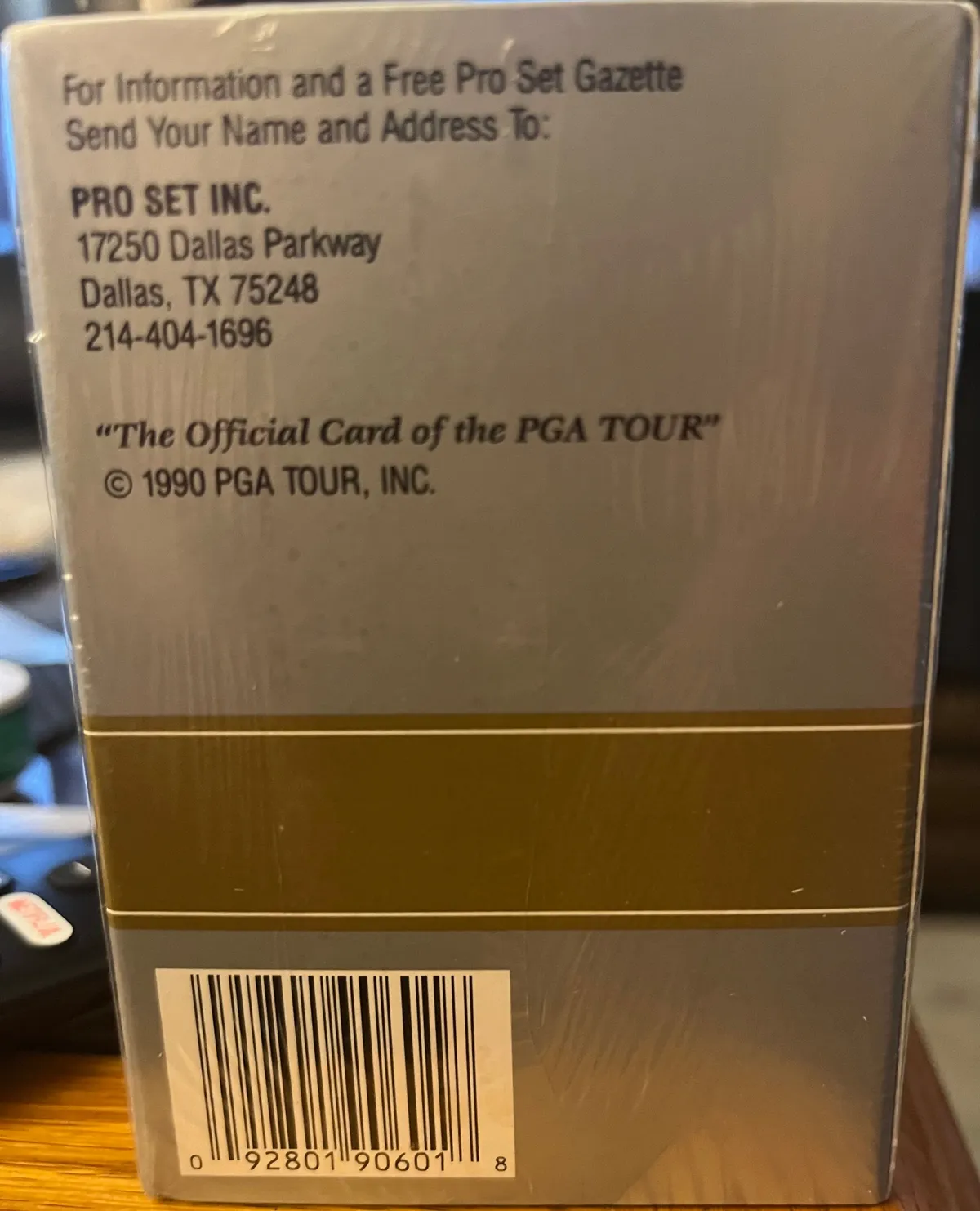 PGA Tour 1990 Pro-Set Special Inaugural Set 100 Cards Factory Sealed ...