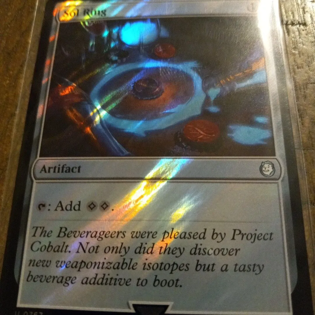 mtg Fallout surge foil Sol Ring · Whatnot: Buy, Sell & Go Live