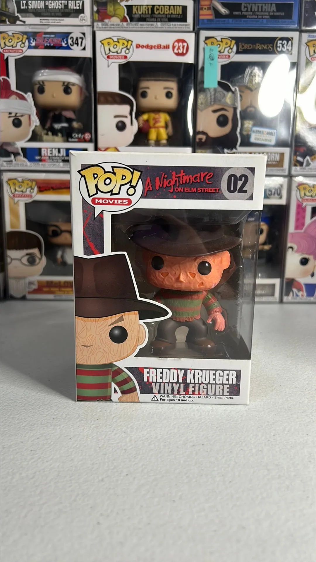 Freddy Krueger (A Nightmare On Elm Street) (Horror) 02 Large Font ...