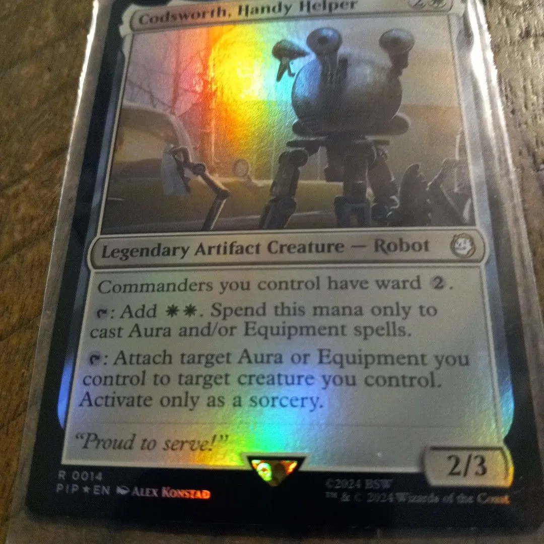 mtg Fallout Foil Codaworth Handy Helper · Whatnot: Buy, Sell & Go Live