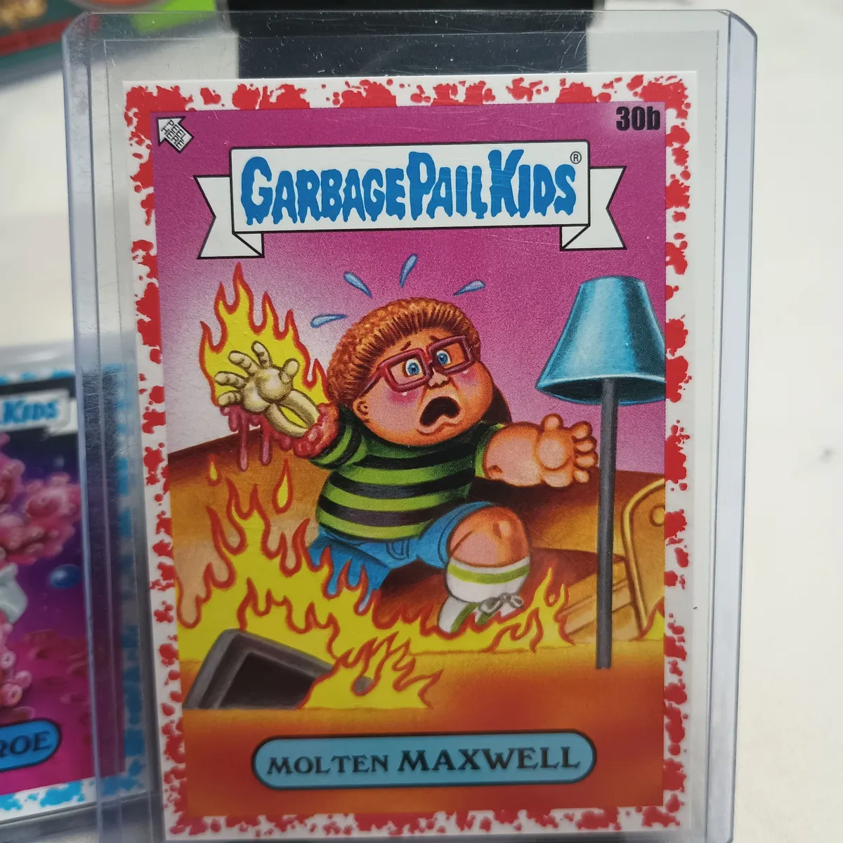 GPK Molten Maxwell #30b Booger Red Card Kids at Play 29/75 · Whatnot ...