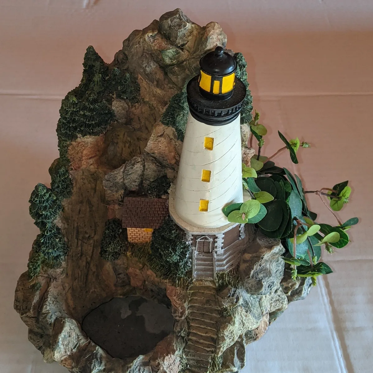 Lighthouse-UFI Fountain Tabletop Fountain Vintage 1996 · Whatnot: Buy ...
