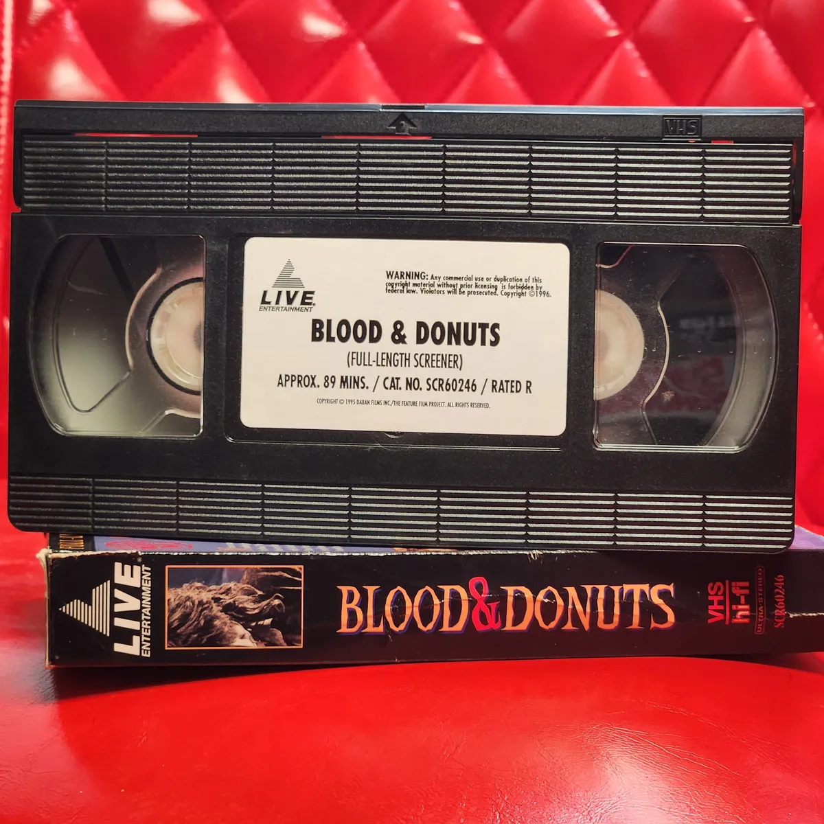 Blood & Donuts, VHS (1995), Horror-Comedy, HTF · Whatnot: Buy, Sell ...