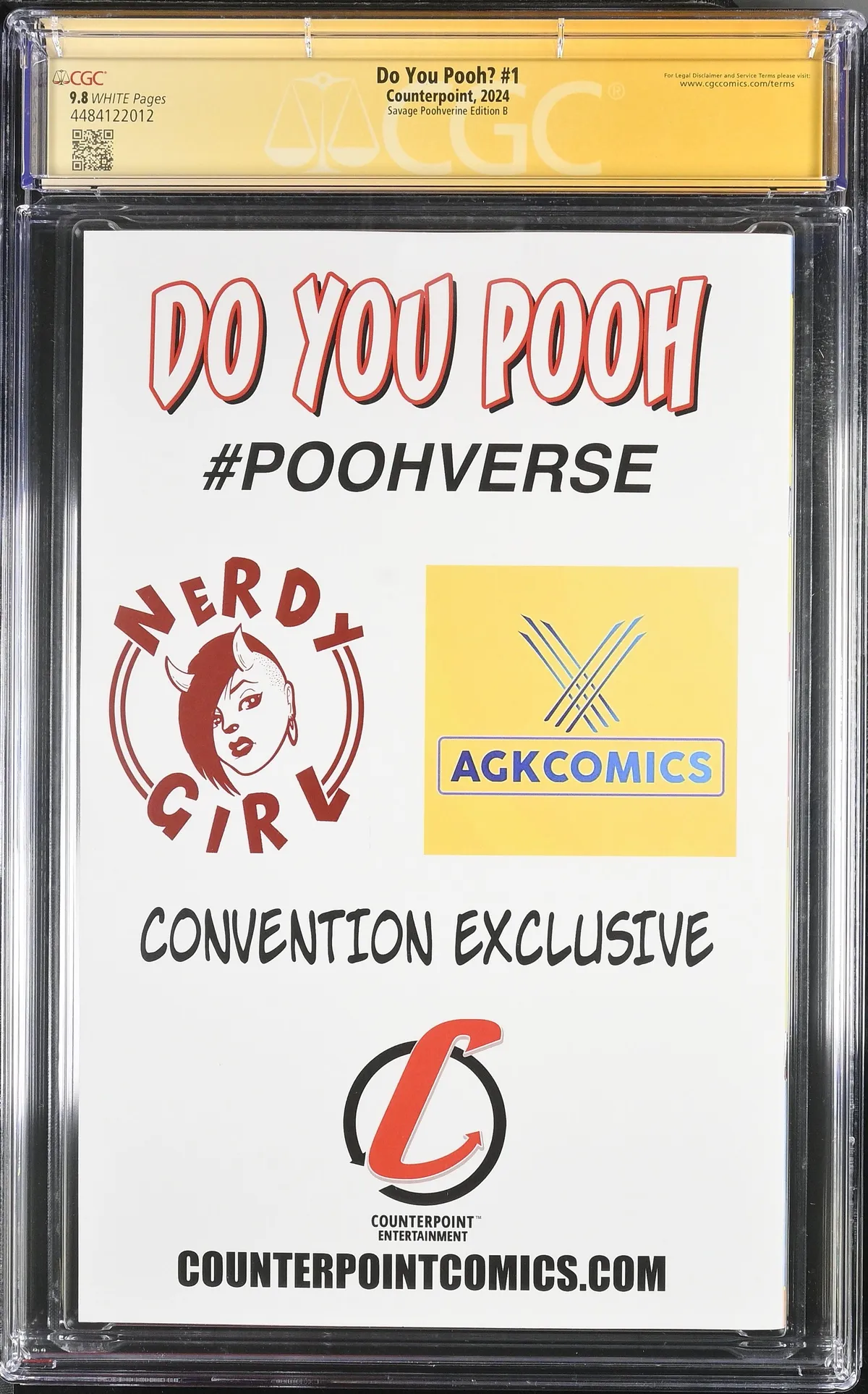 Do You Pooh? #1 Counterpoint Savage Poohverine Edition B Signed by Cal ...