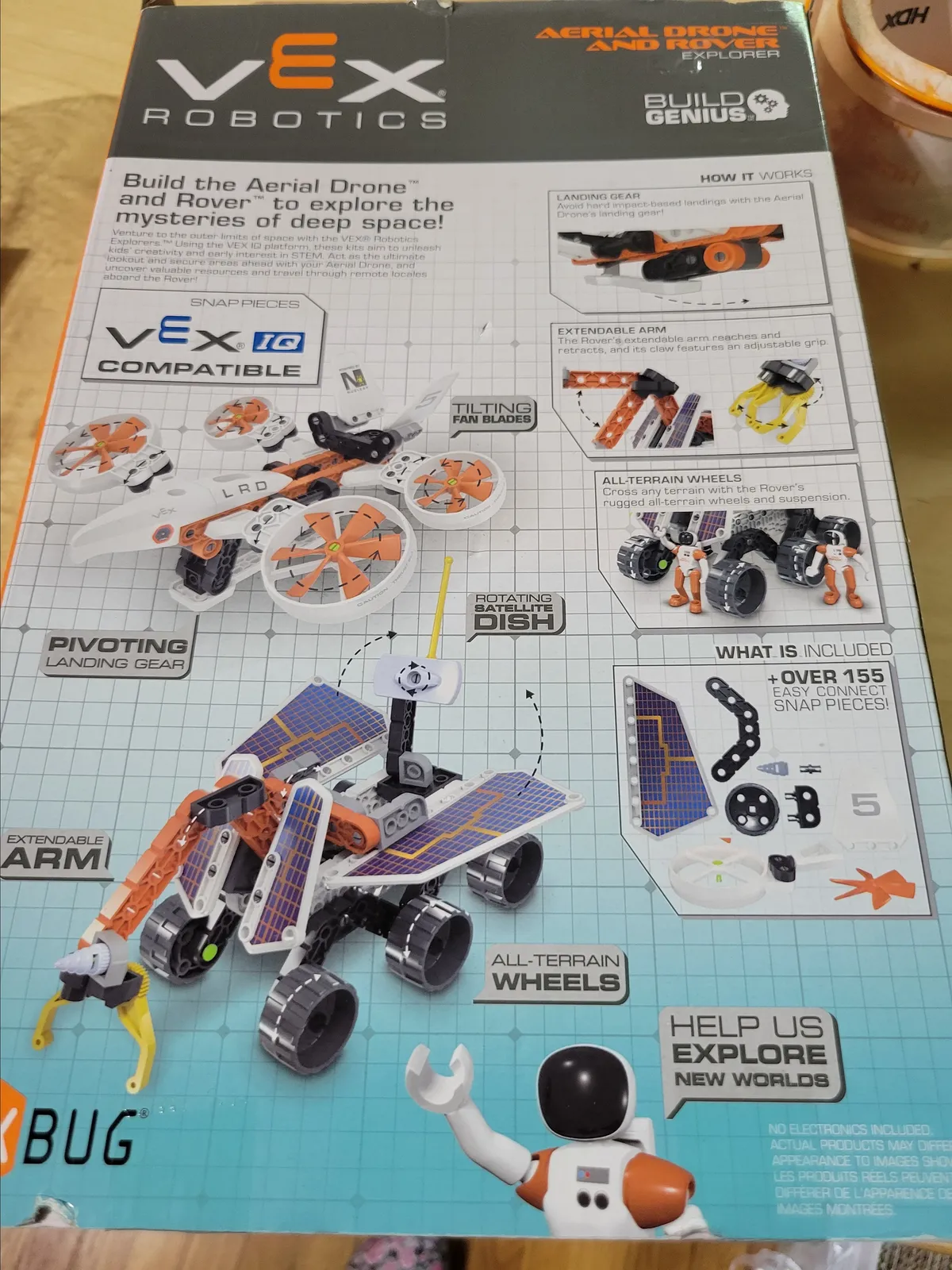 HEXBug Vex Robotics Aerial Drone and Rover Explorer Kit, NEW · Whatnot ...