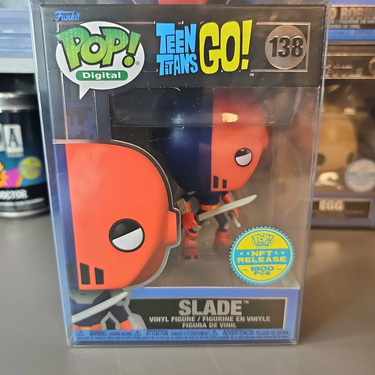 Funko POP! NFT Slade #138 Teen Titans Go! LE 1800pc · Whatnot: Buy ...