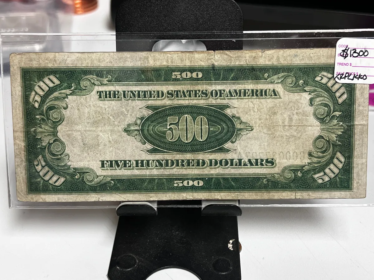 1934 Five Hundo Light Green Philly · Whatnot: Buy, Sell & Go Live