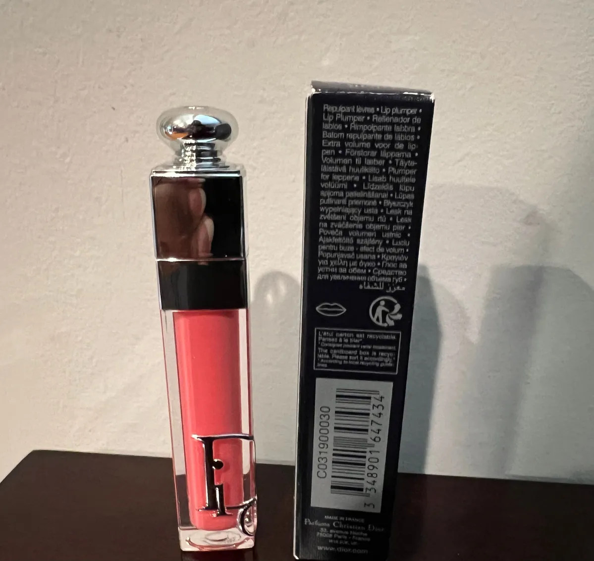 DIOR ADDICT LIP MAXIMIZER Lip Plumping Gloss - Shimmer Rose 030 ...