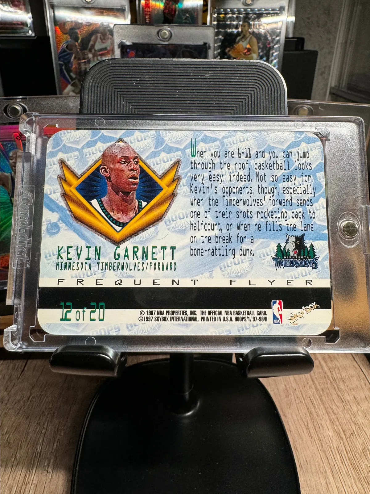 Kevin Garnetts NBA Hoops Airlines Frequent Flyer · Whatnot: Buy, Sell ...
