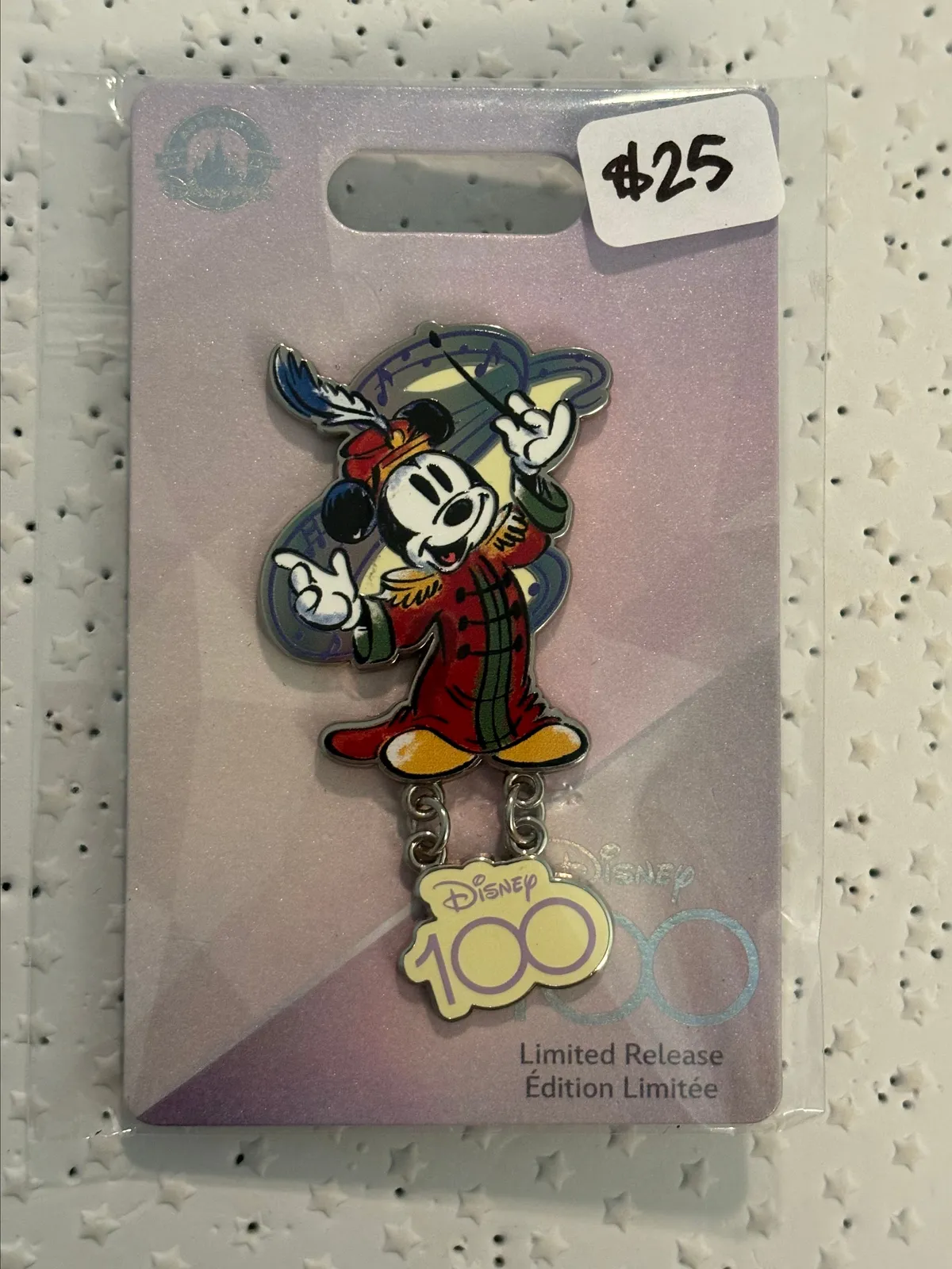 Mickey Band Leader 100 Years of Magic Pin LR · Whatnot: Buy, Sell & Go Live