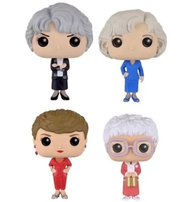 05) GOLDEN GIRLS (4 OUT OF BOX) DOROTHY, ROSE, BLANCH & SOPHIA - 2016 ...