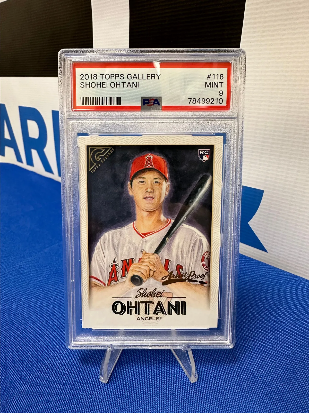 2018 Topps Gallery Shohei Ohtani 116 PSA MINT 9 · Whatnot: Buy, Sell ...