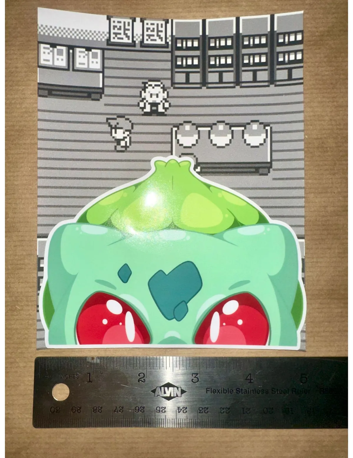 Bulbasaur Peeker Car Decal · Whatnot: Buy, Sell & Go Live