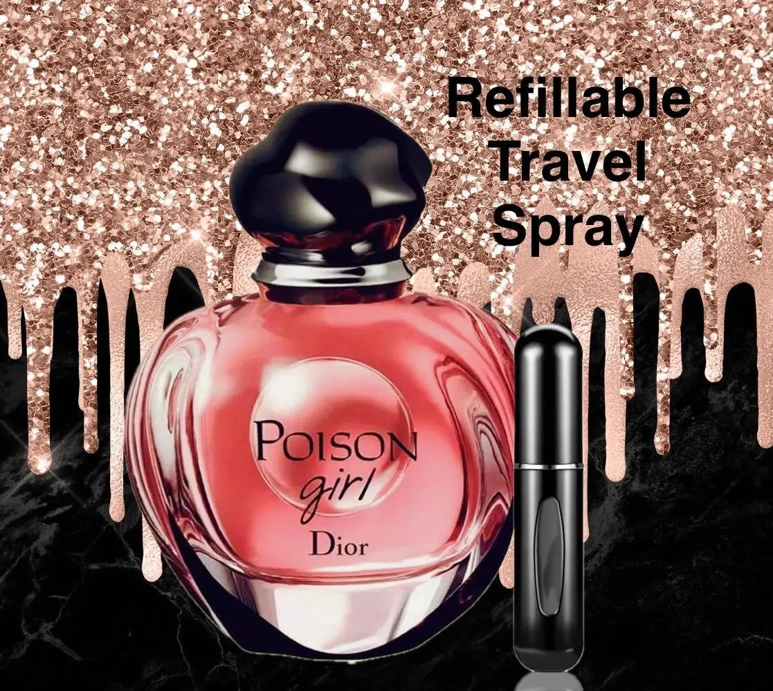 Dior Poison Girl edp 0.17 fl.oz(5ml) refillable pump Women's fragrance ...