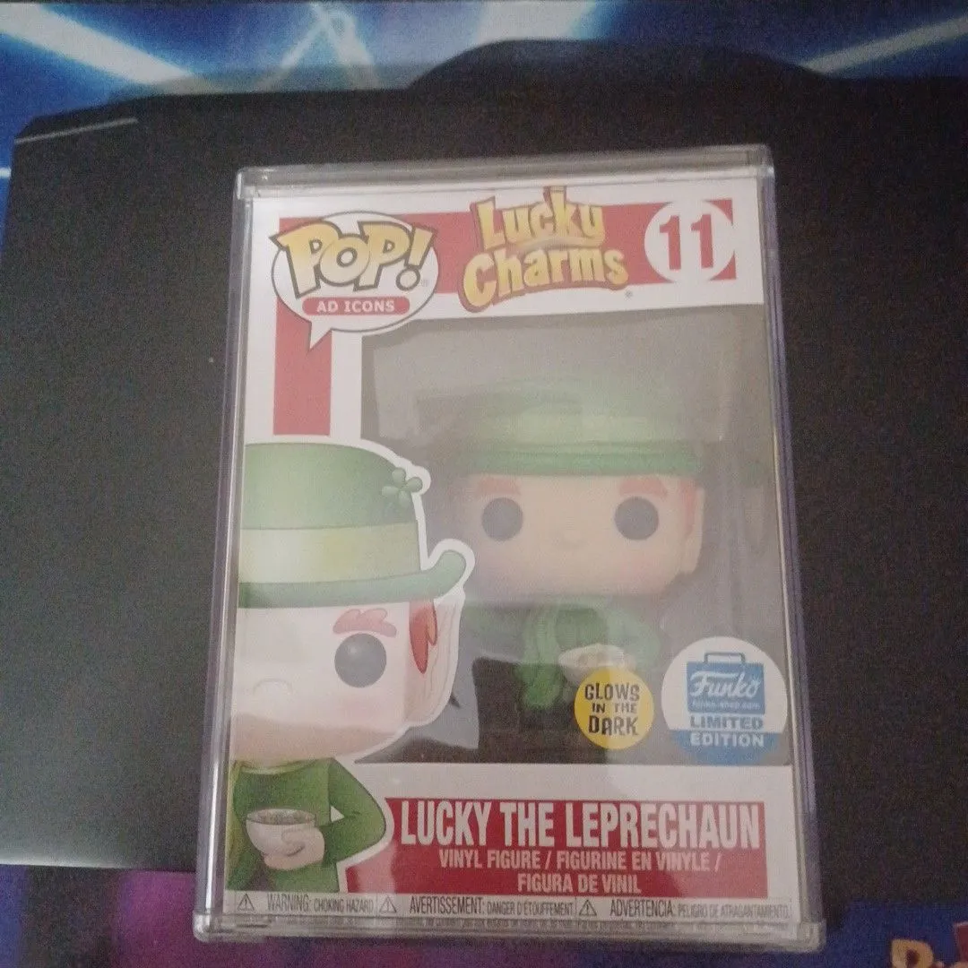 Funko Pop Lucky The Leprechaun Lucky Charms glow in the dark · Whatnot ...