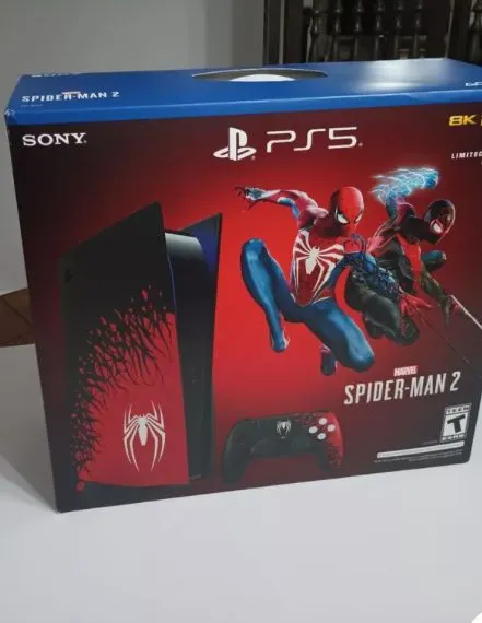 RARE SPIDER-MAN 2 LIMITED EDITION PLAYSTATION 5 PS5 CONSOLE BOXES ONLY ...