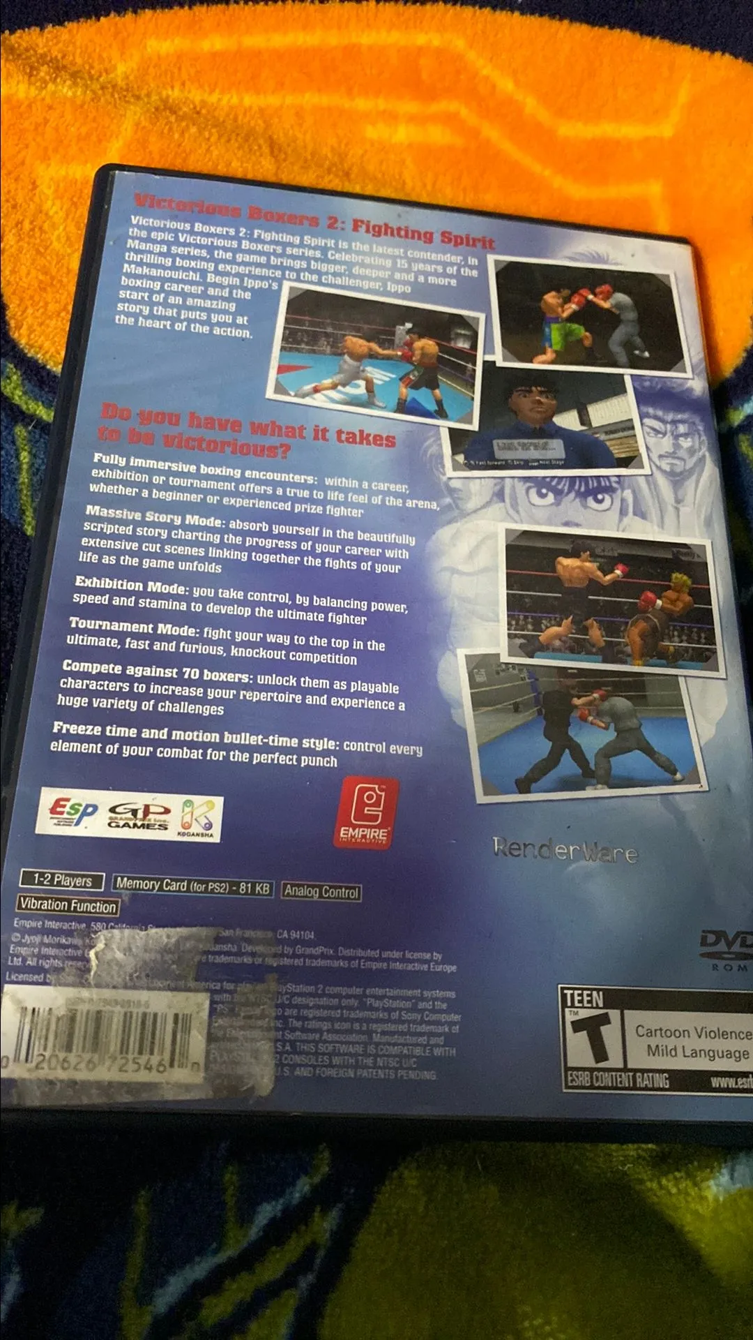 PS2 Victorious Boxers 2 Fighting Spirit CIB · Whatnot: Buy, Sell & Go Live