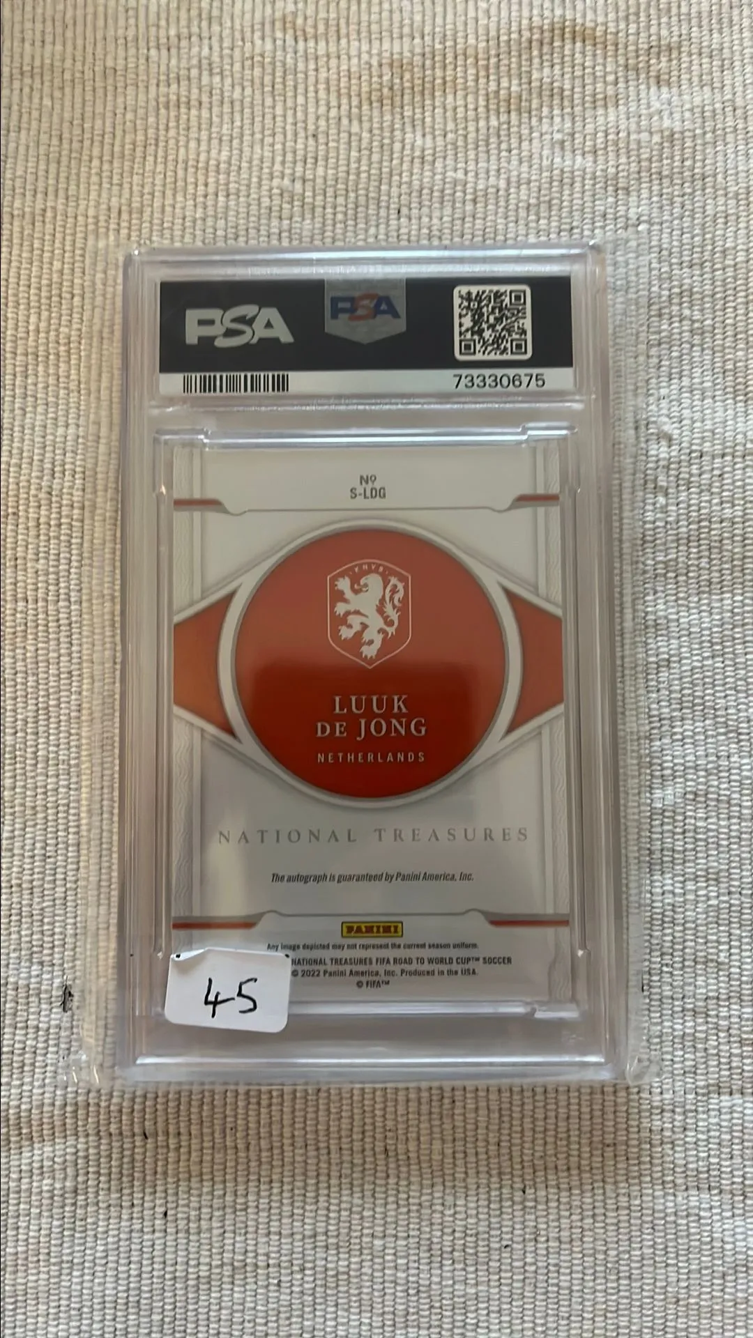 2022 Panini National Treasures Fifa Road To World Cup Qatar Signatures ...