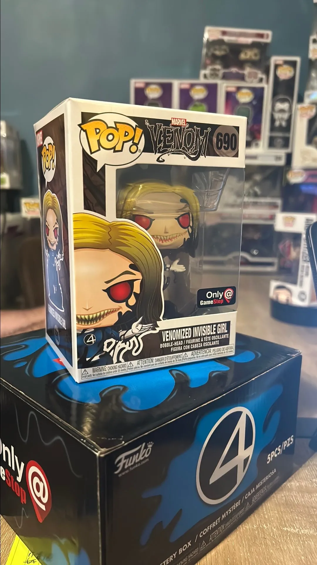 VENOMIZED INVISIBLE GIRL 690 & MYSTERY BOX · Whatnot: Buy, Sell & Go Live