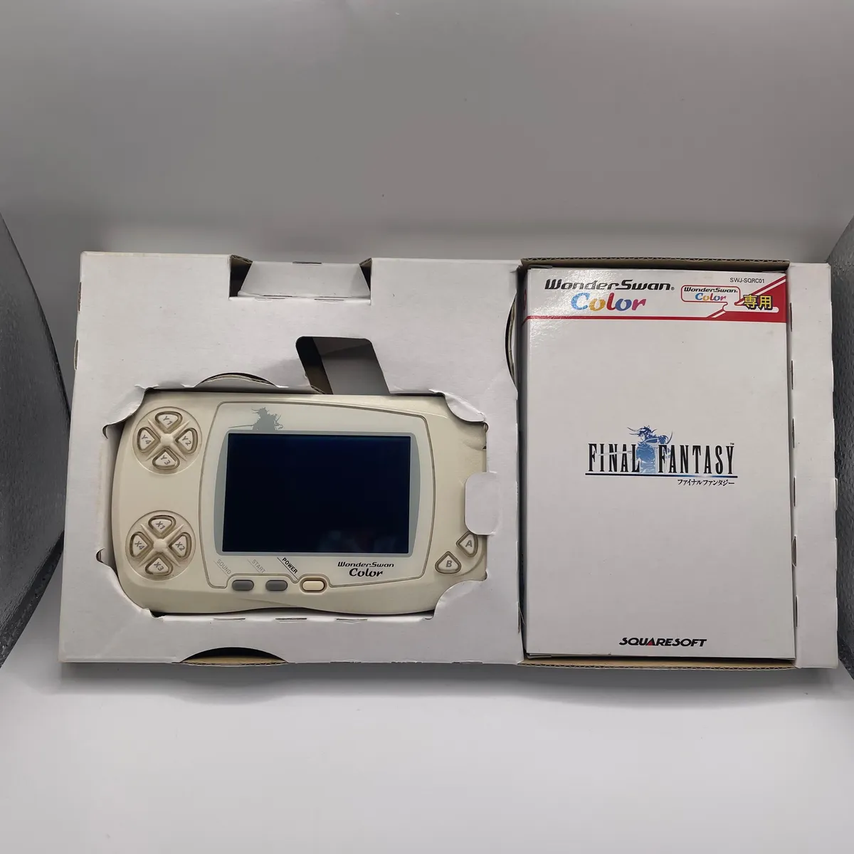 Bandai WonderSwan Color Final Fantasy Limited Console w/ Game Guide ...