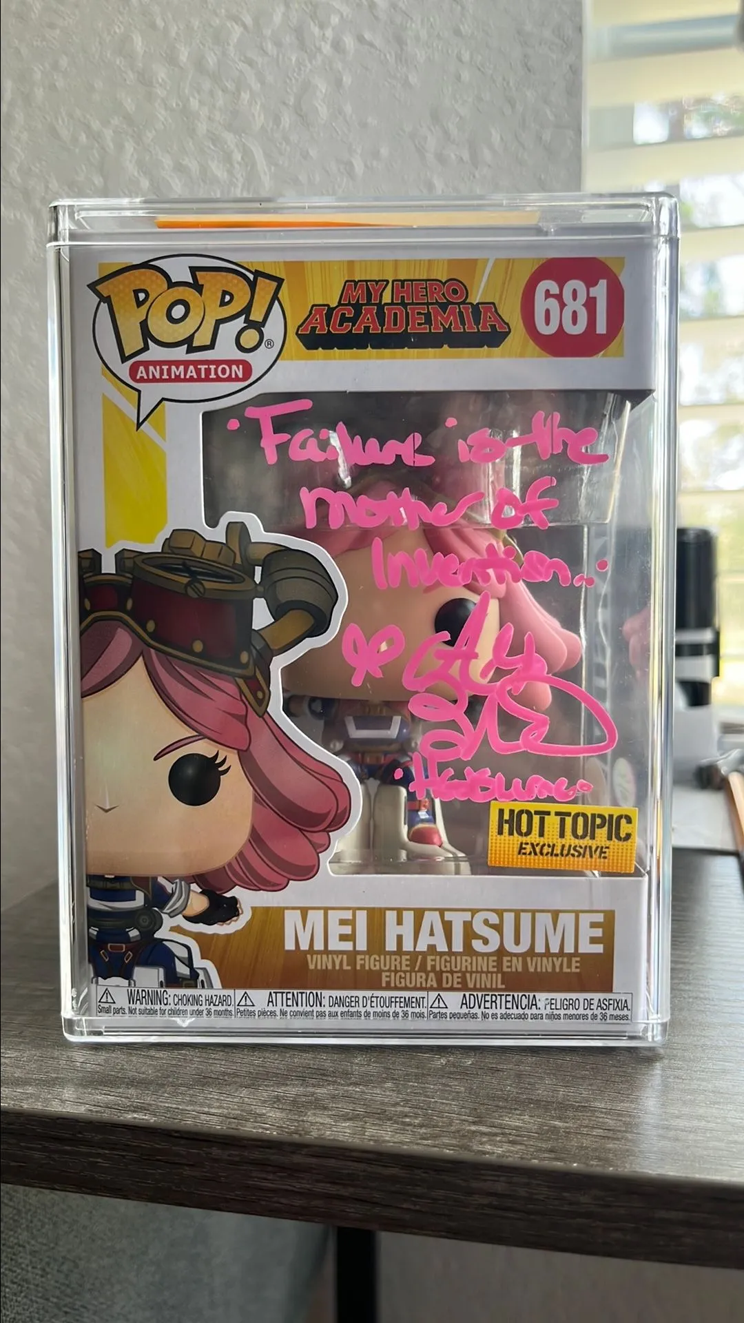 Mei Hatsume Signed Funko Pop · Whatnot: Buy, Sell & Go Live