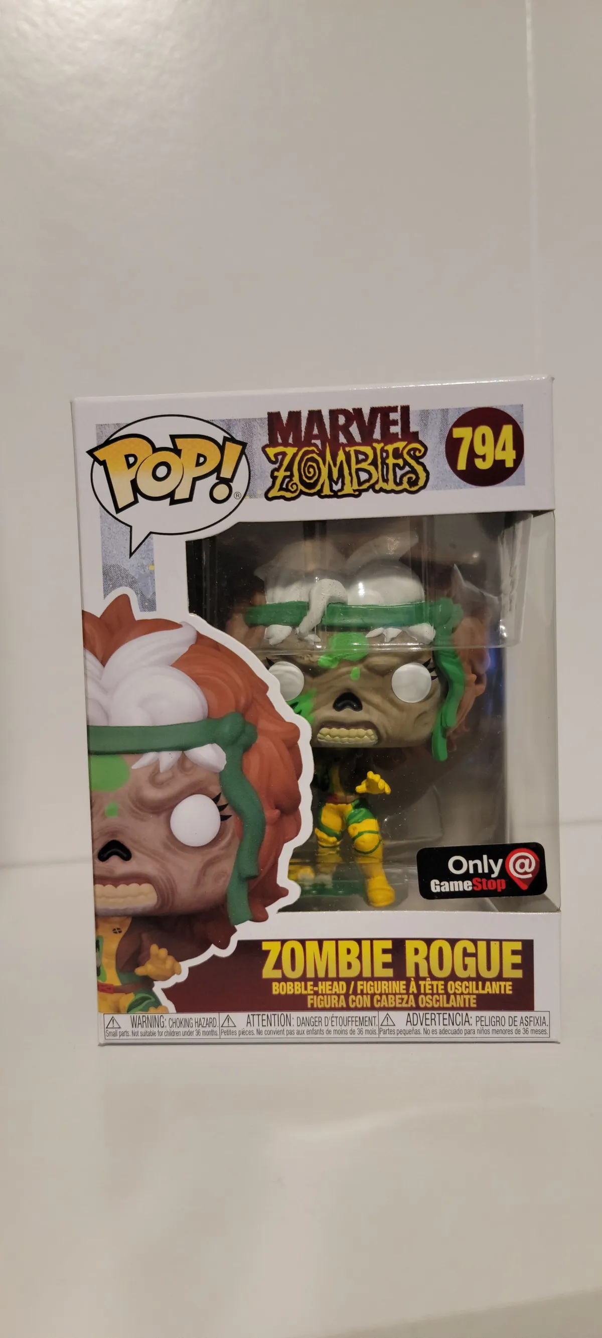 Marvel Zombies - Zombie Rogue #794 (GameStop Exclusive) Funko POP ...