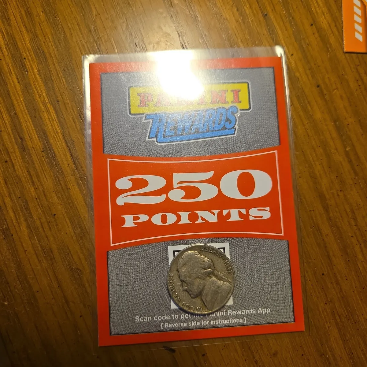 Panini Rewards 250 Panini Points Redemption Card · Whatnot: Buy, Sell ...
