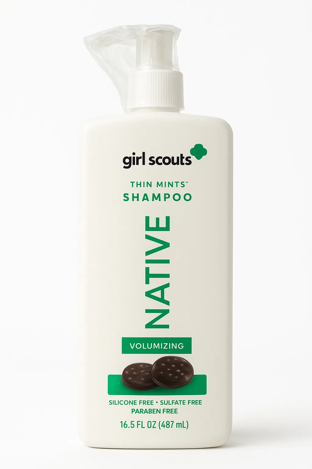 Native Girl Scouts Moisturizing Shampoo Thin Mints 16.5 Oz · Whatnot ...