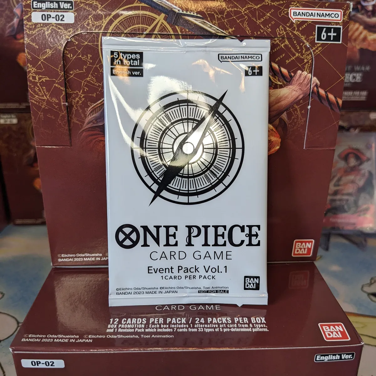 Event Pack Vol. 1 - One Piece Promotion Cards (OP-PR) · Whatnot: Buy, Sell & Go Live