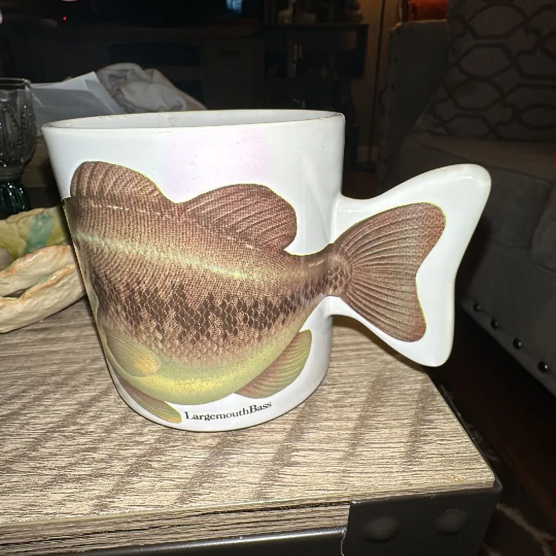 I gave 1990 Large Mouth Bass Coffee Cup · Whatnot: Buy, Sell & Go Live