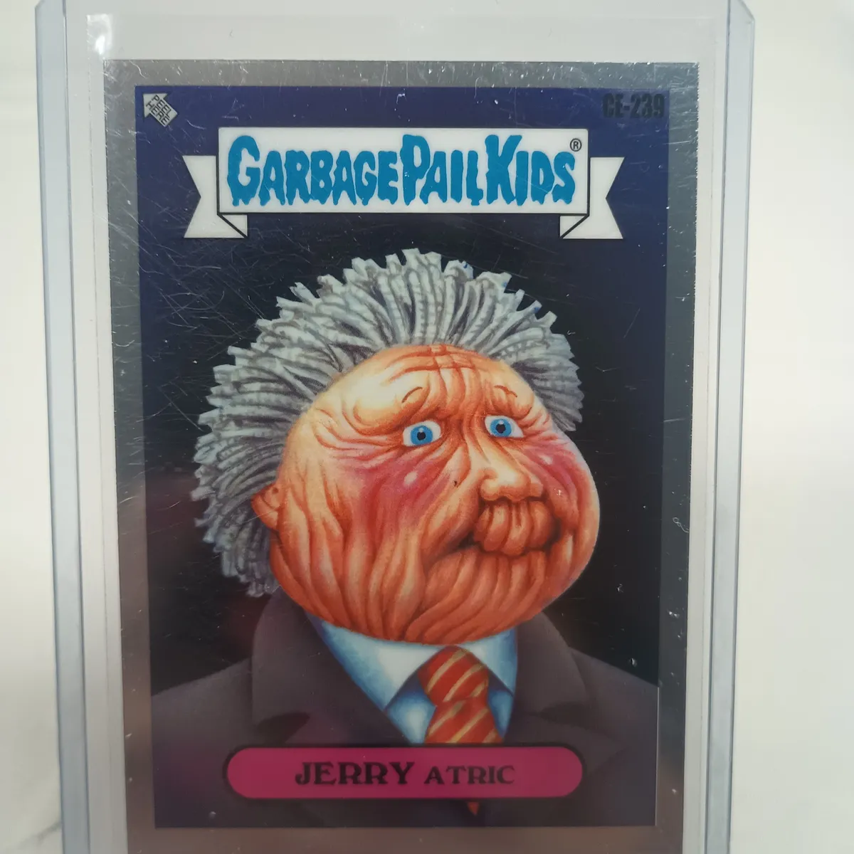Garbage Pail Kids Chrome 6 trading card Jerry Atric #CE-239 · Whatnot ...