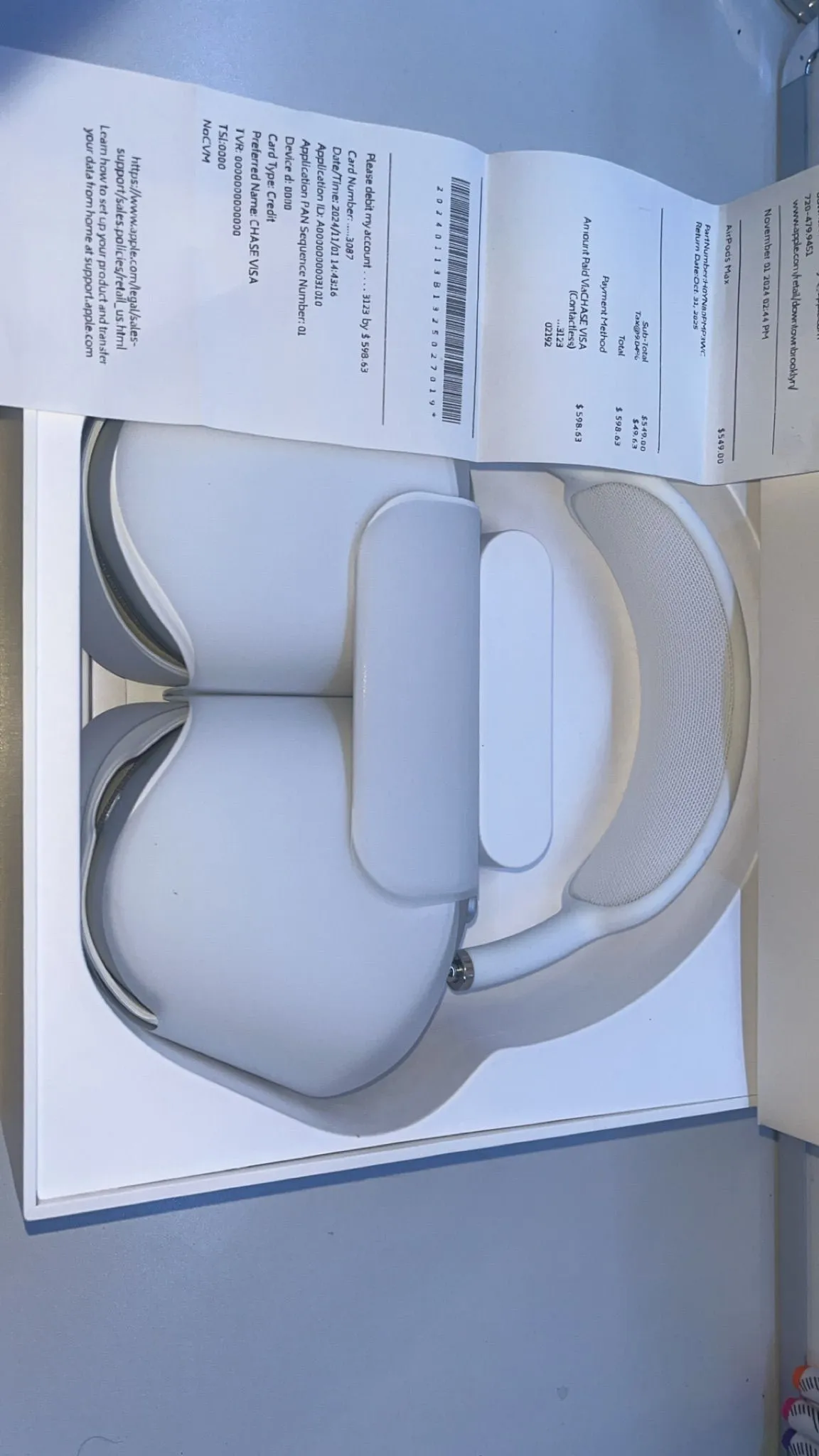 Airpod max silver · Whatnot: Shop, Sell, Connect