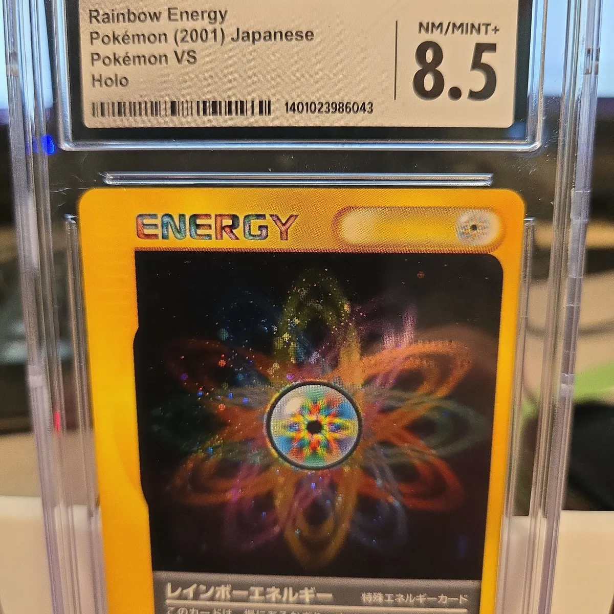 2001 Japanese Rainbow energy holo CGC 8.5 · Whatnot: Buy, Sell & Go Live