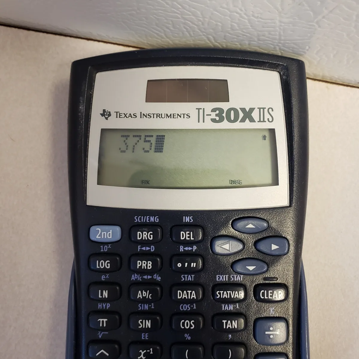 A-24. calculator TI-30XIIS Texas instruments school math calculator ...
